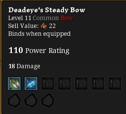 Deadeye's Steady Bow | Villagers and Heroes Reborn – Wiki | Fandom