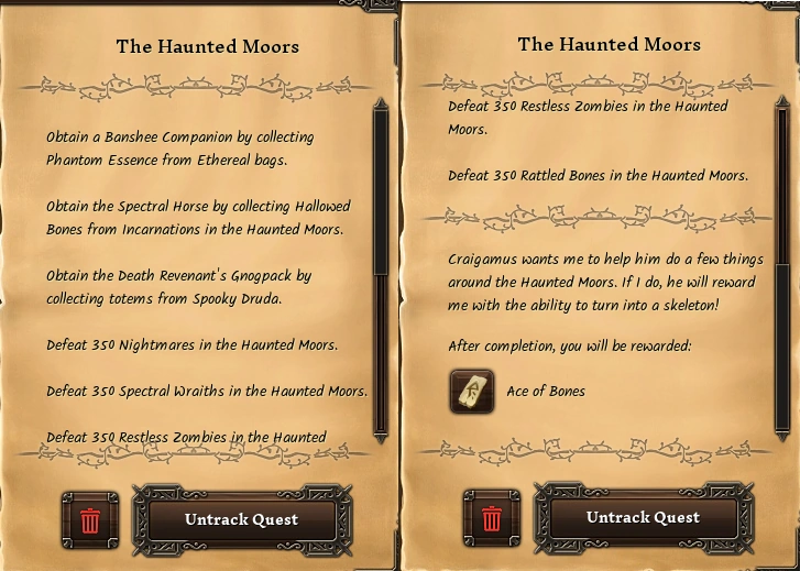 Haunted Moors Quest | Villagers and Heroes Reborn – Wiki | Fandom