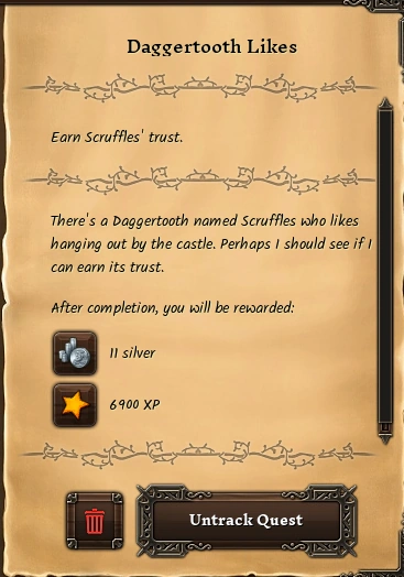 Daggertooth Likes | Villagers and Heroes Reborn – Wiki | Fandom