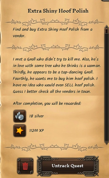 Extra Shiny Hoof Polish | Villagers and Heroes Reborn – Wiki | Fandom