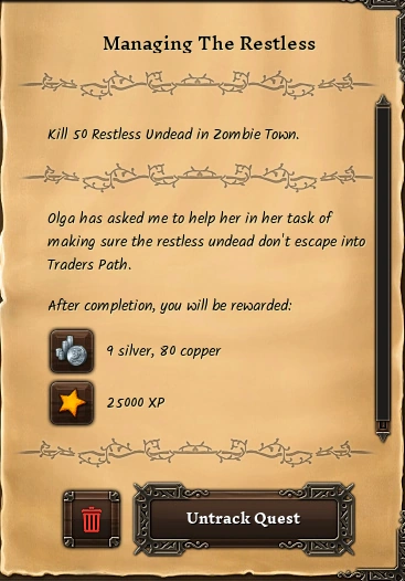 Managing The Restless | Villagers and Heroes Reborn – Wiki | Fandom