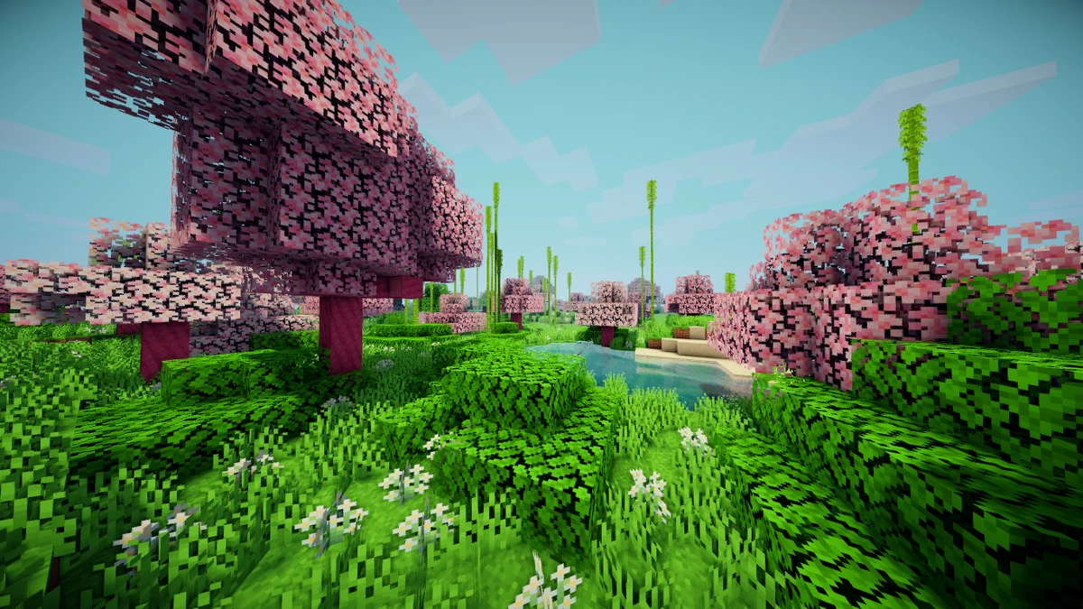 Bamboo Blossom Forest | Mystic's Biomes Wiki | Fandom