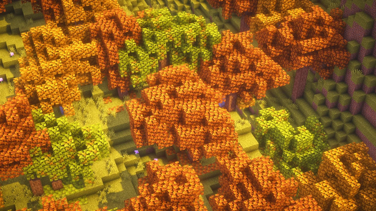 Autumnal Grove | Mystic's Biomes Wiki | Fandom