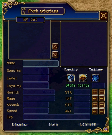 About Pets | Myth War Online Wiki | Fandom