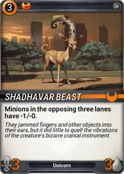 Shadhavar Beast - Mythgard Wiki