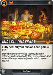Miraculous Feast - Mythgard Wiki