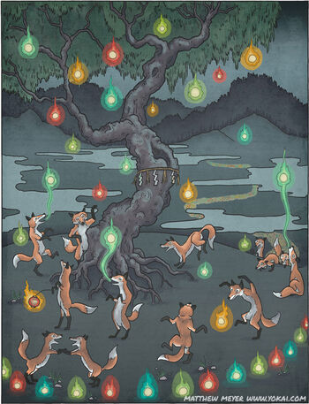 Kitsunebi | Myth and Folklore Wiki | Fandom