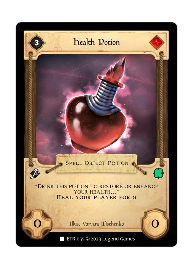 Health Potion | Mythrel Trading Card Game Wiki | Fandom