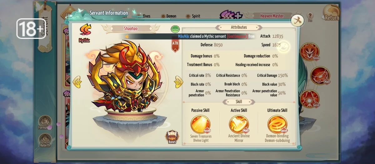 Shaohao | Myths in Media Wiki | Fandom
