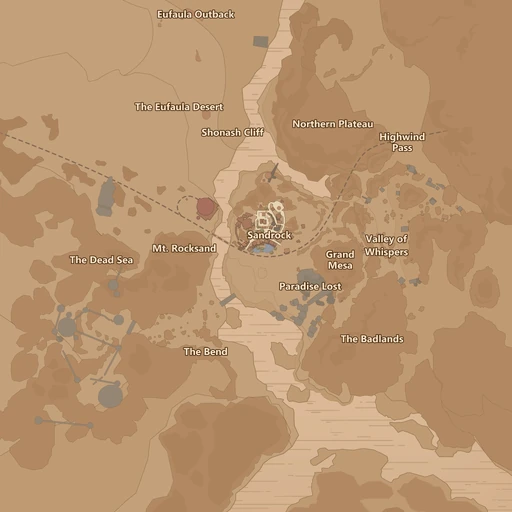 Map | My Time at Sandrock Wiki | Fandom