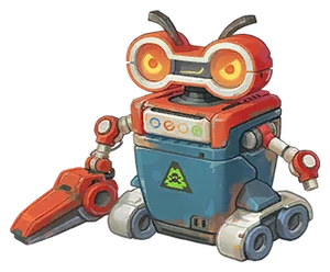 Disgruntled Clean-o-bot | My Time at Sandrock Wiki | Fandom