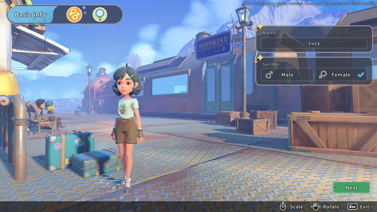 Character customization | My Time at Sandrock Wiki | Fandom