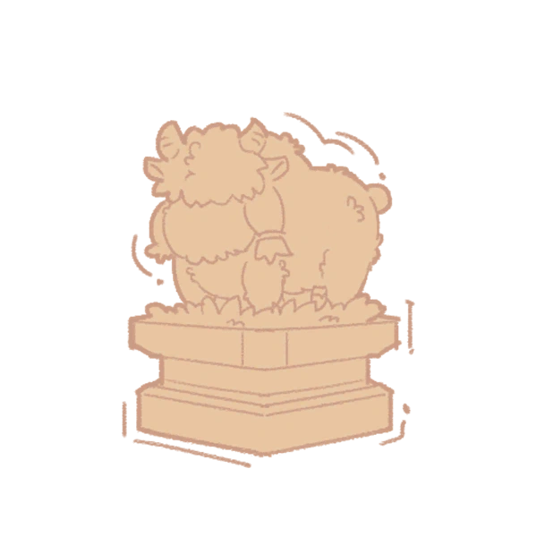 Large Yakmel Hedge Sculpture | My Time at Sandrock Wiki | Fandom