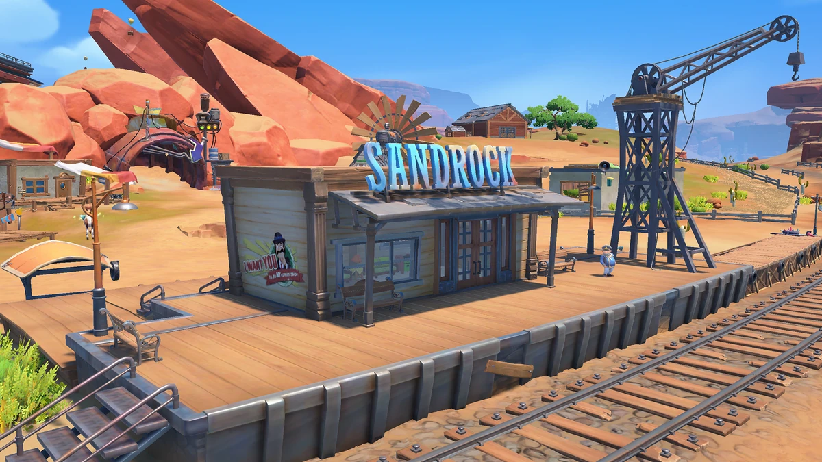 Sandrock Station | My Time at Sandrock Wiki | Fandom