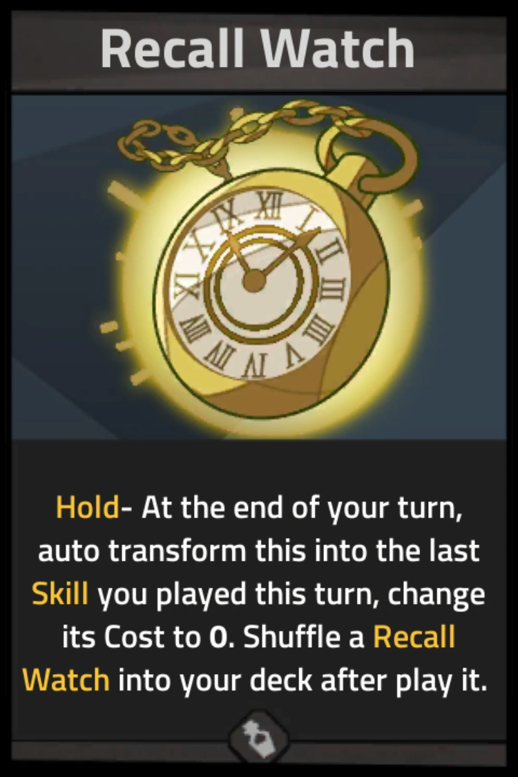 Recall Watch | My Turn Wiki | Fandom