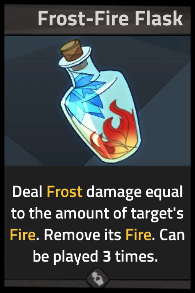 Frost-Fire Flask | My Turn Wiki | Fandom