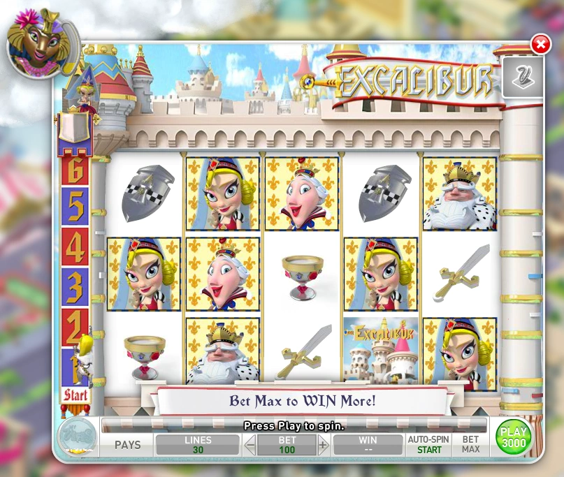 Excalibur (game) | MyVegas Wikia | Fandom