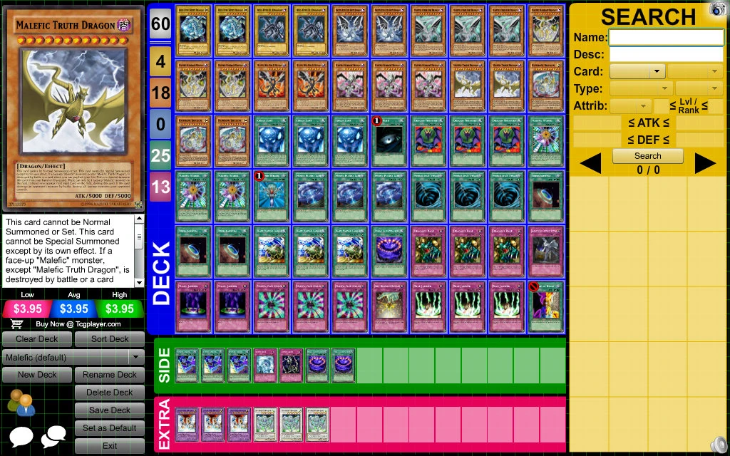 Malefic Truth Dragon Deck