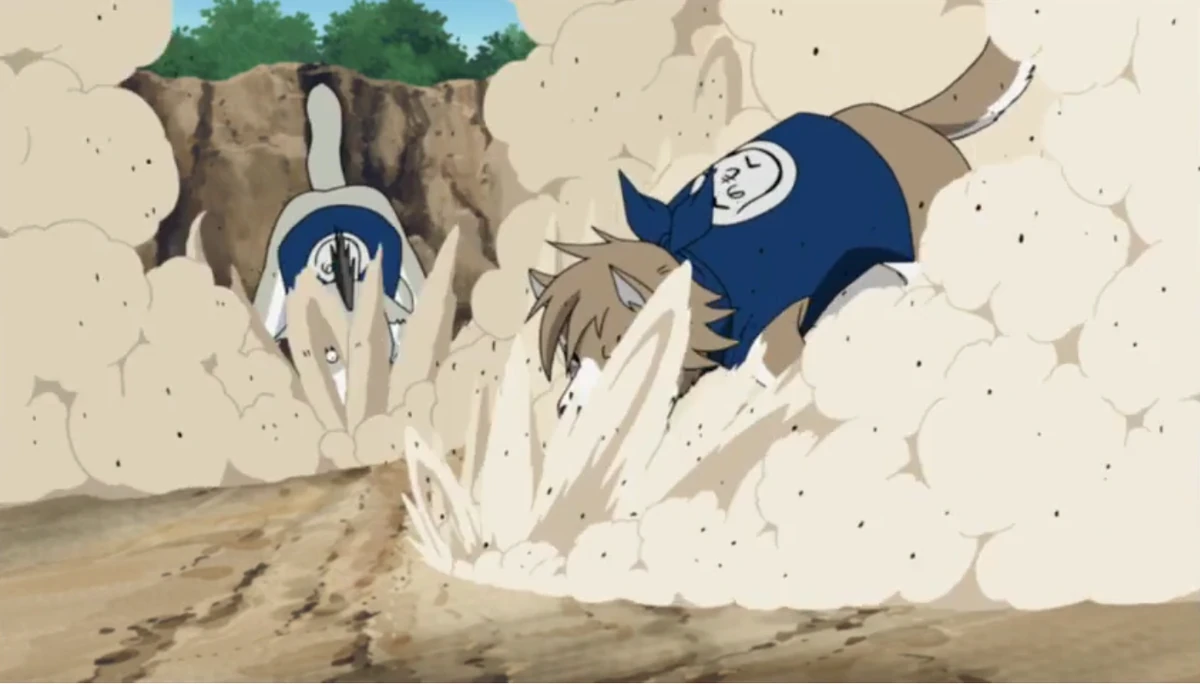 Arte Ninja del Ninken: Danza de la Nube de Polvo | Wiki Nagashi senbon ...