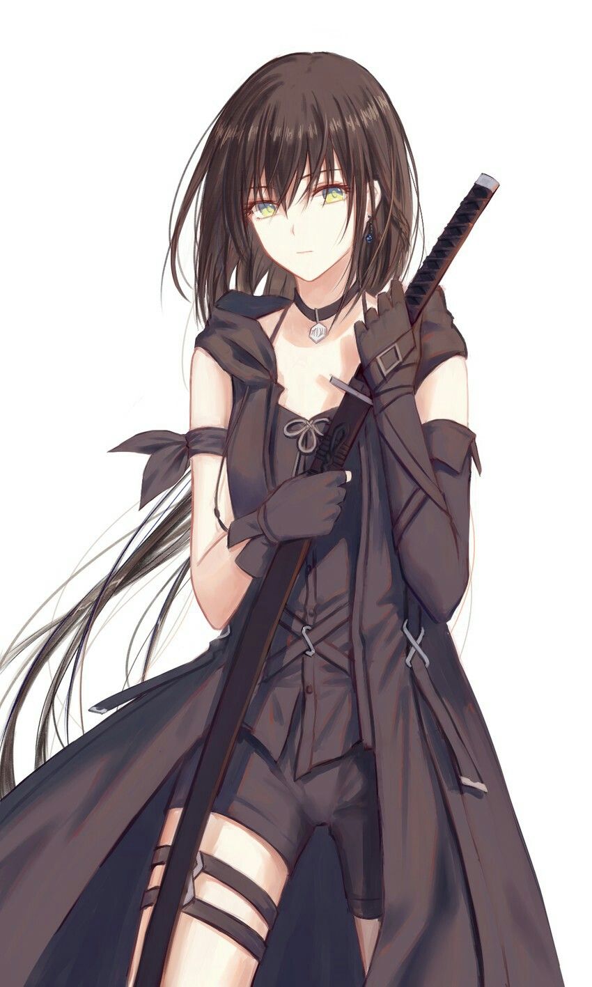 Anime Warrior In Human Form