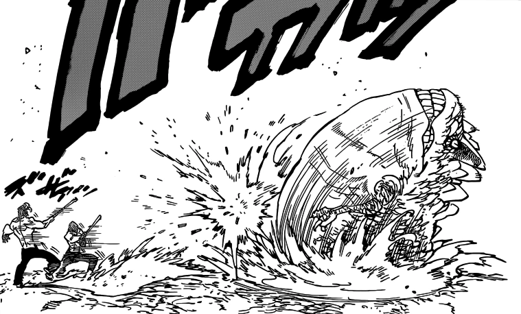 Gilthunder & Howzer vs. Clay Dragon | Nanatsu no Taizai Wiki | Fandom