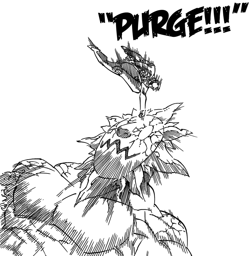 Hendrickson, Gilthunder, Howzer & Griamore vs. Gray Demon | Nanatsu no ...