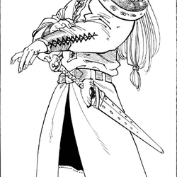 tristan coloring pages