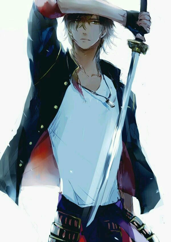 Chicos De Anime Con Espadas Personaje De Anime Masculino De Pelo