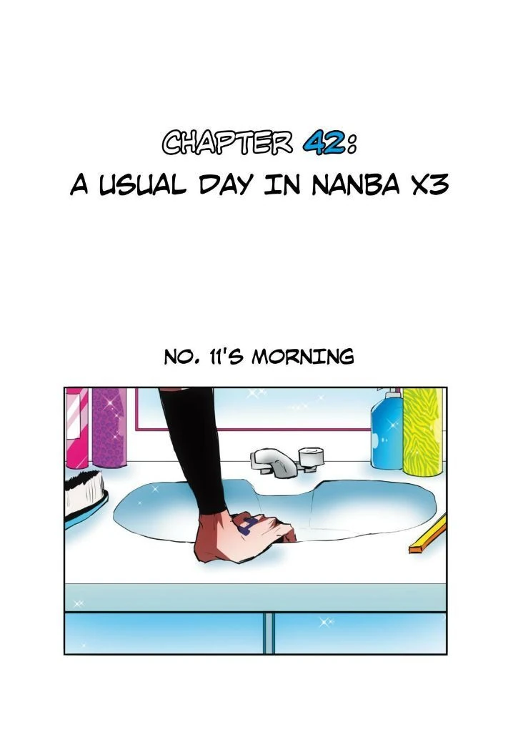 Chapter 42: A Usual Day in Nanba × 3 | Nanbaka Wiki | Fandom