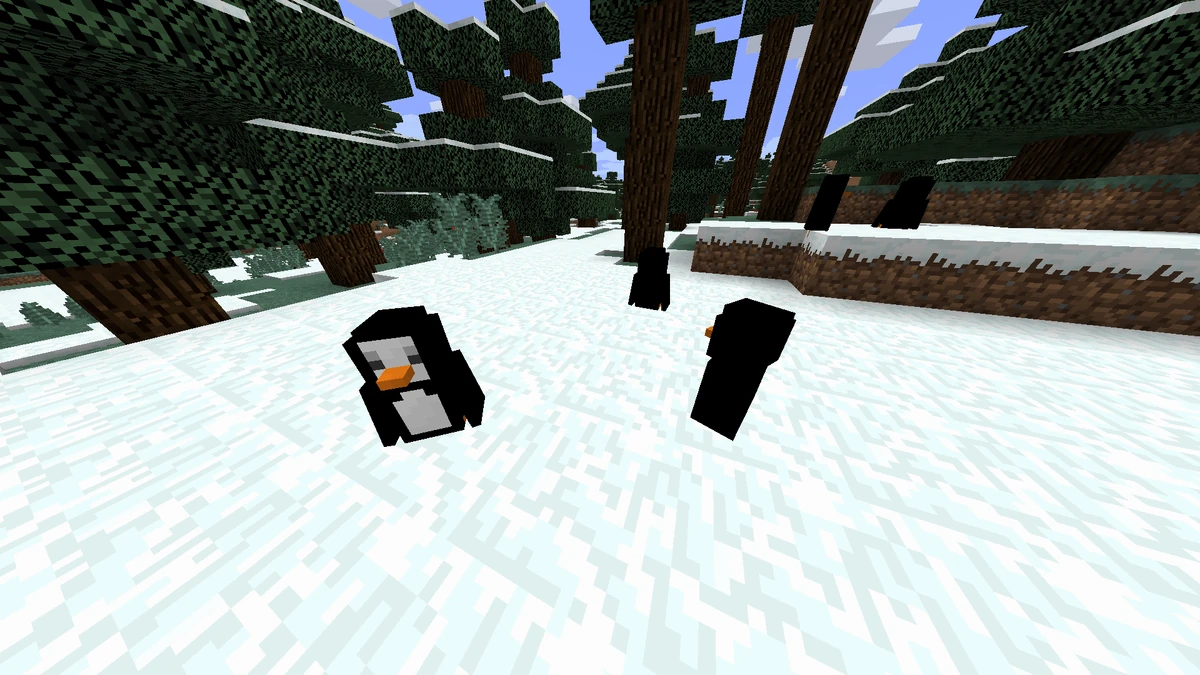 Penguin | Nanex's Mobs (Minecarft Mod) Wiki | Fandom
