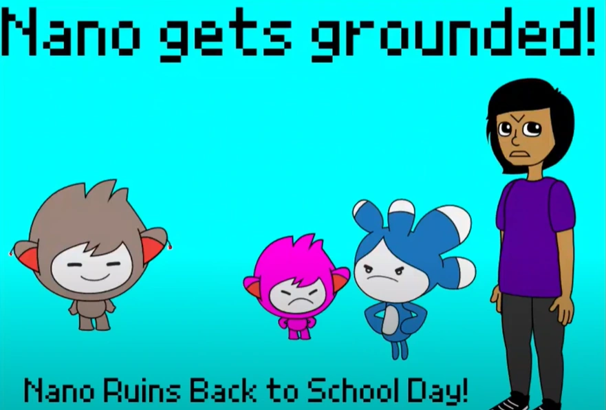 Nano Ruins Back to School Day! | Nano Gets Grounded Wiki | Fandom