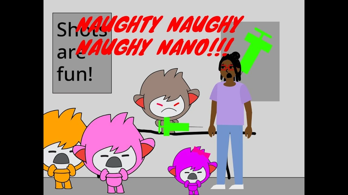 Nano gets a flu shot. | Nano Gets Grounded Wiki | Fandom