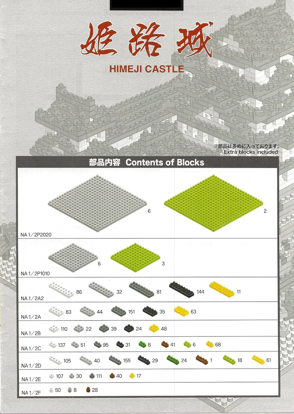 NB 006 Instructions | Nanoblocks Wiki | Fandom