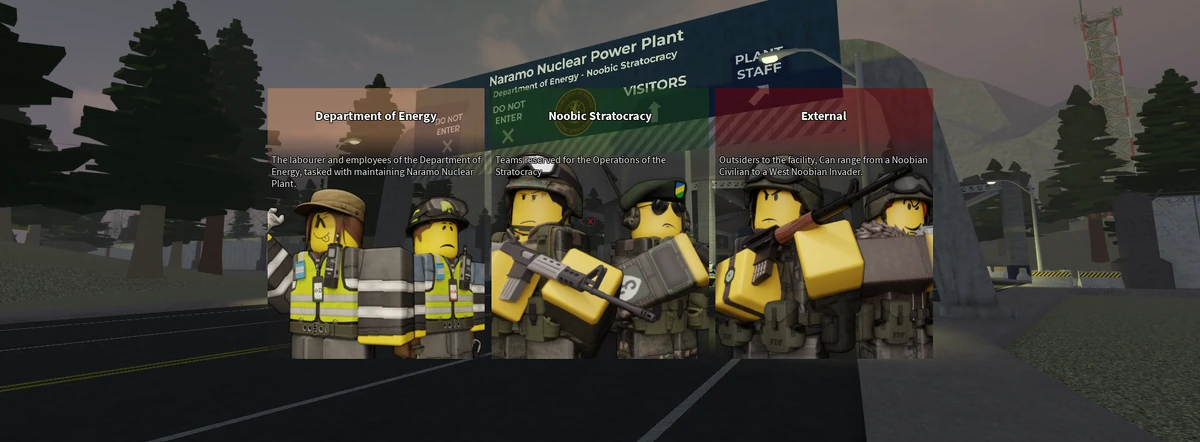 Role hub | Naramo Nuclear Plant V2 Wiki | Fandom