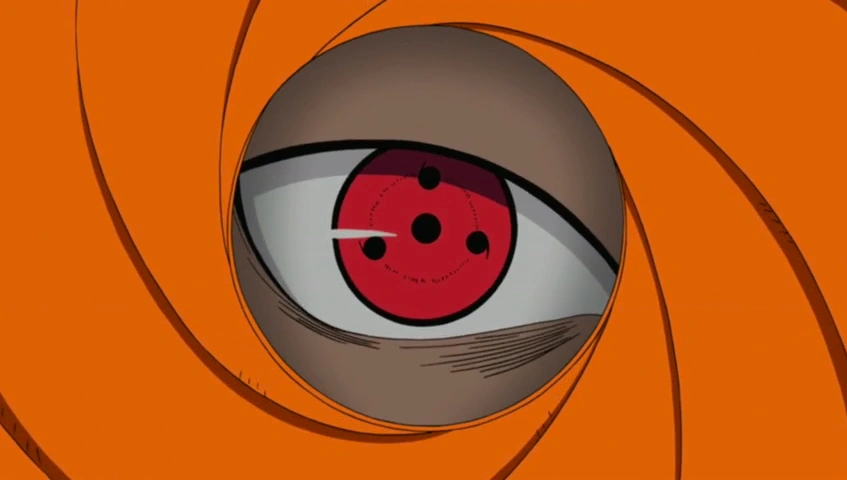 Obitos Mangekyou Sharingan