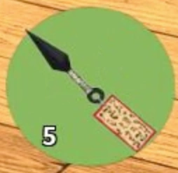 Explosive Kunai | Naruto Mighty Official Wikia | Fandom