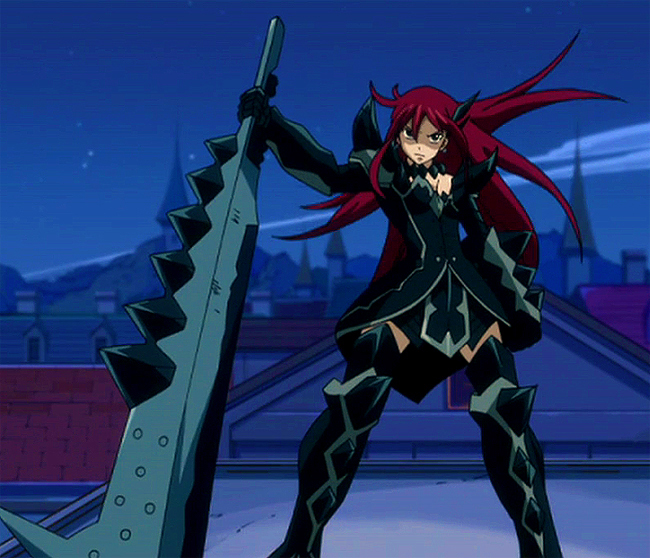 Fairy Tail Erza Armor List