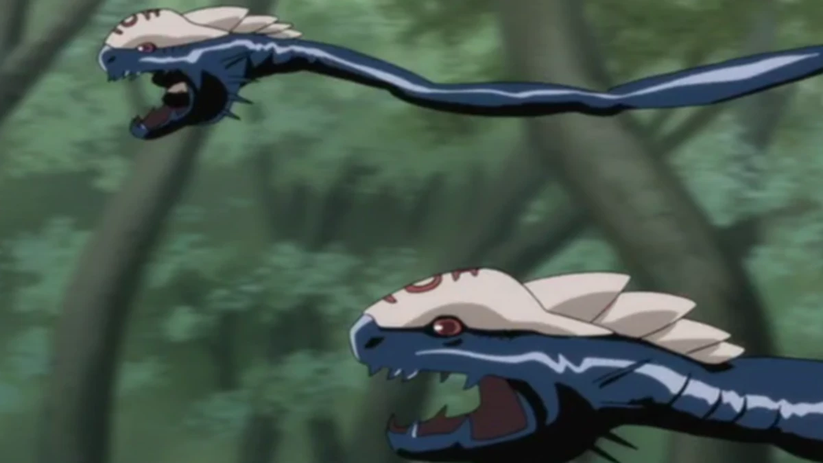 Summoning: Dual-Headed Snakes | Narutopedia | Fandom