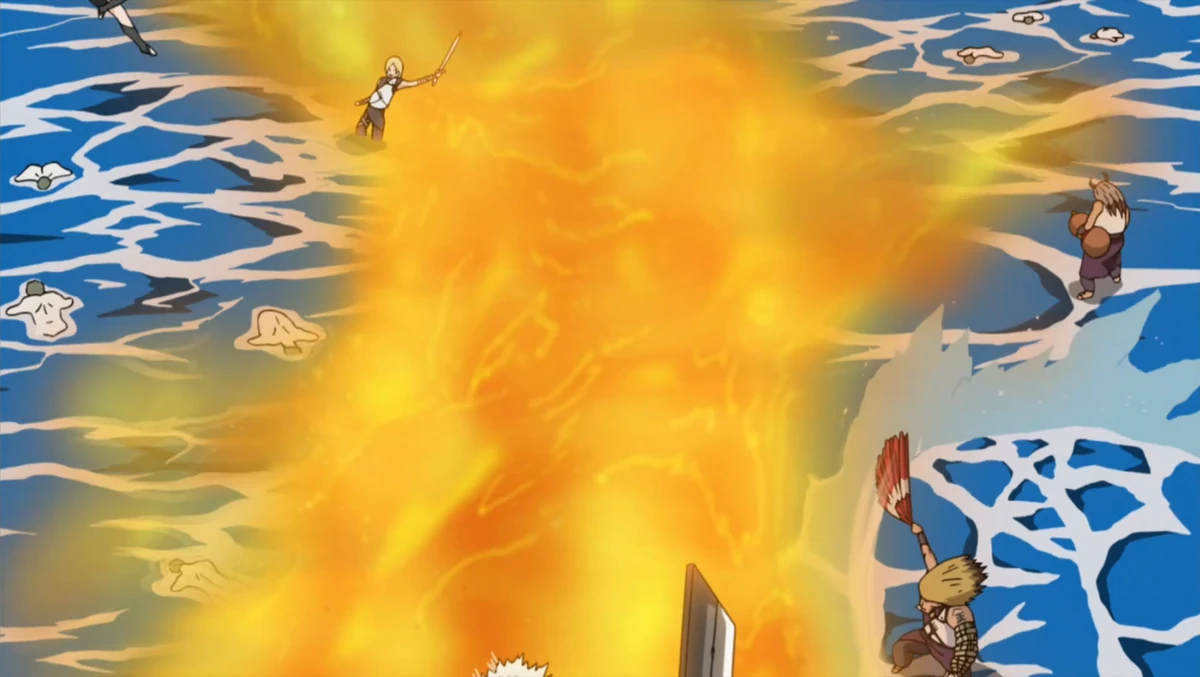 Bashôsen - Rouleau de Feu | Naruto Wiki | Fandom