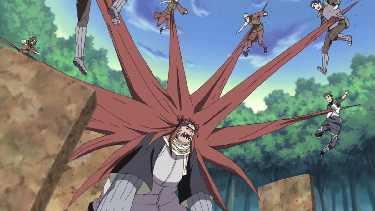 Lance Pointue de Cheveux - Puissance | Naruto Wiki | Fandom