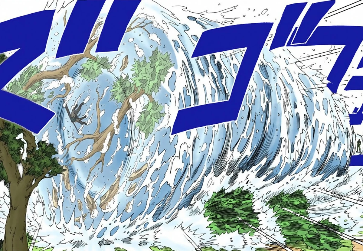 Suiton - Grande Cataracte | Naruto Wiki | Fandom