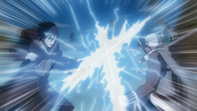 El Ocho Colas vs Sasuke | Naruto Wiki | Fandom
