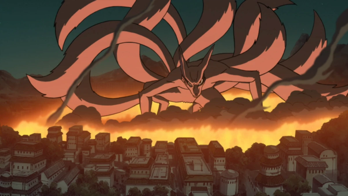 Attaque du Démon-Renard à Neuf Queues | Naruto Wiki | Fandom
