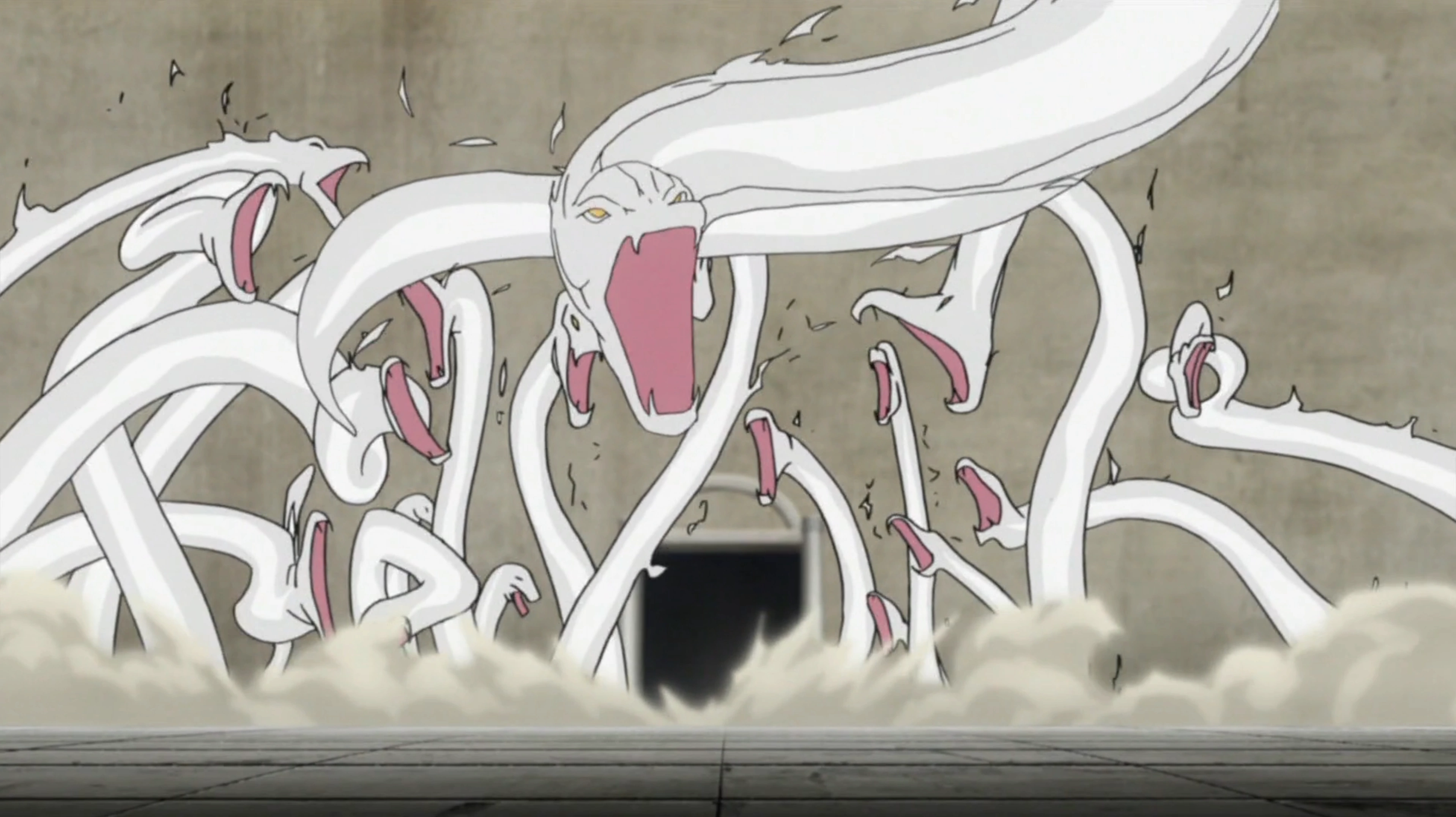 Poigne Déchaînée du Serpent Spectral | Naruto Wiki | Fandom