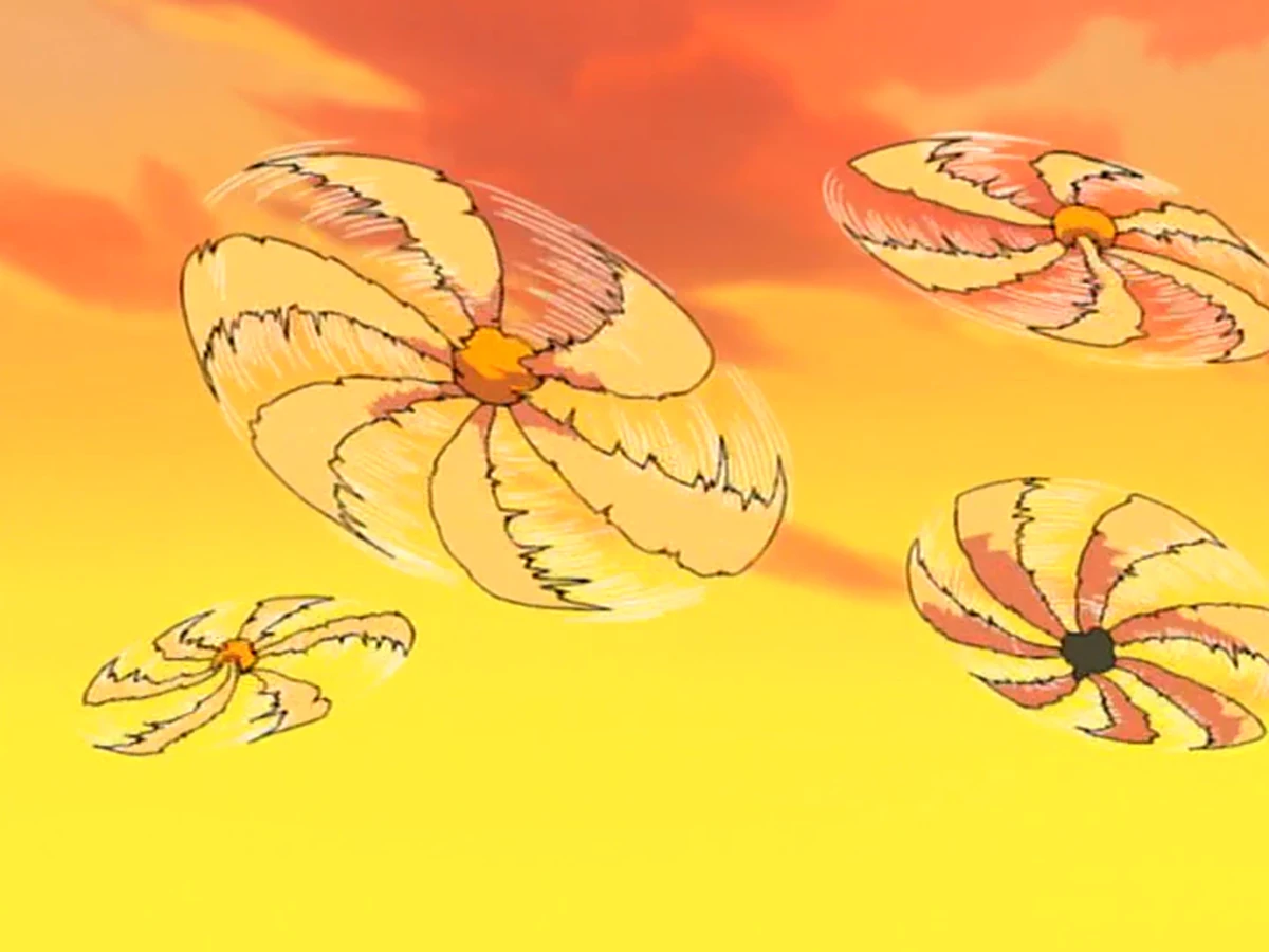 Flower Shuriken: Falling Blossoms and Scattering Leaves | Narutopedia ...