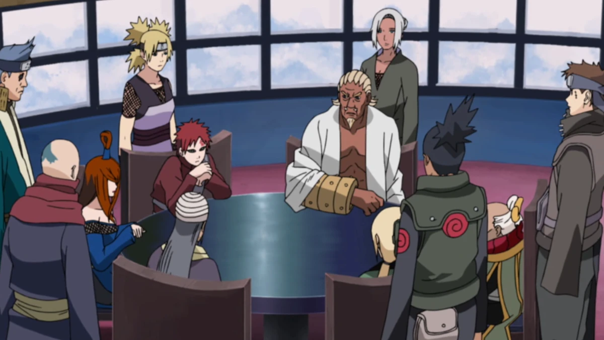 Naruto Shippūden - Episódio 222: A Decisão dos Cinco Kage | Wiki Naruto ...