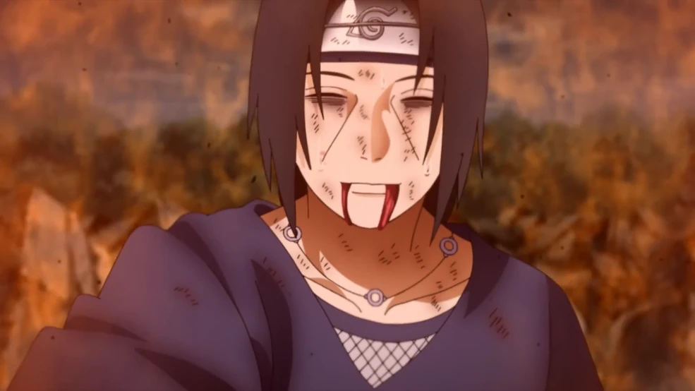 Itachi Uchiha Smiling Face