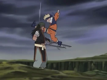 Clone Spinning Heel Drop | Narutopedia | Fandom
