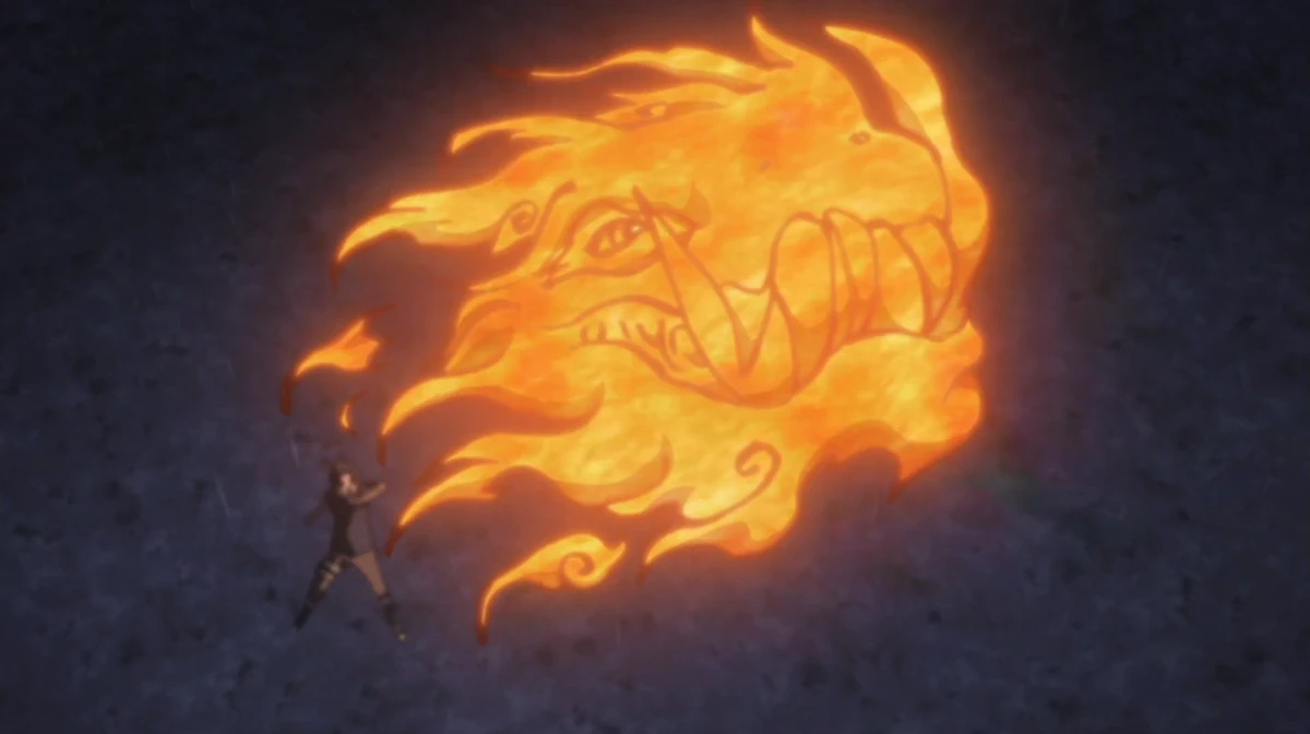 Fire Release: Great Dragon Fire Technique | Narutopedia | Fandom