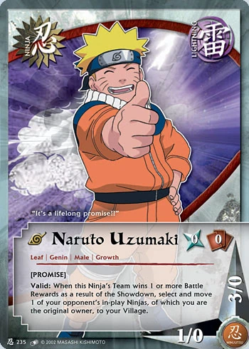 Naruto Uzumaki - QFPN-235 | Naruto CCG wiki | Fandom